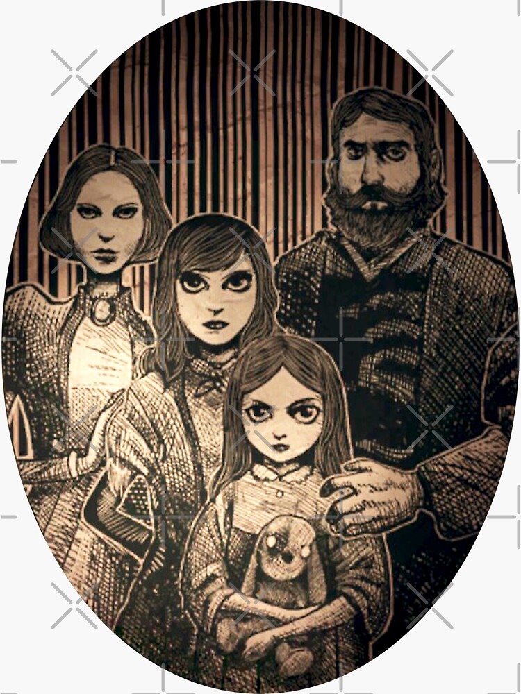 "Alice Madness Returns: Liddell Family Portrait" Sticker for Sale by ...