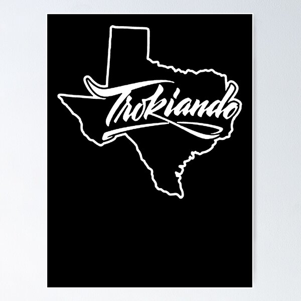"Trokiando logo" Poster for Sale by Abigial360 | Redbubble