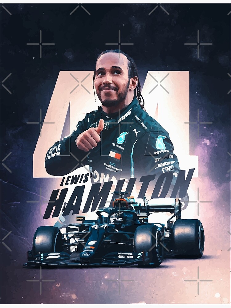 Póster « Lewis Hamilton 44 - F1 2022» de Malaka7 | Redbubble
