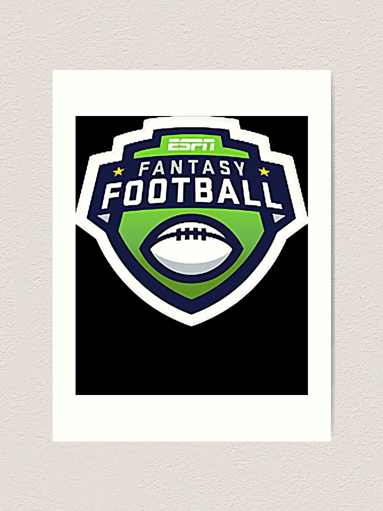 "Espn Fantasy Football Left Chest Logo" Art Print for Sale by ...