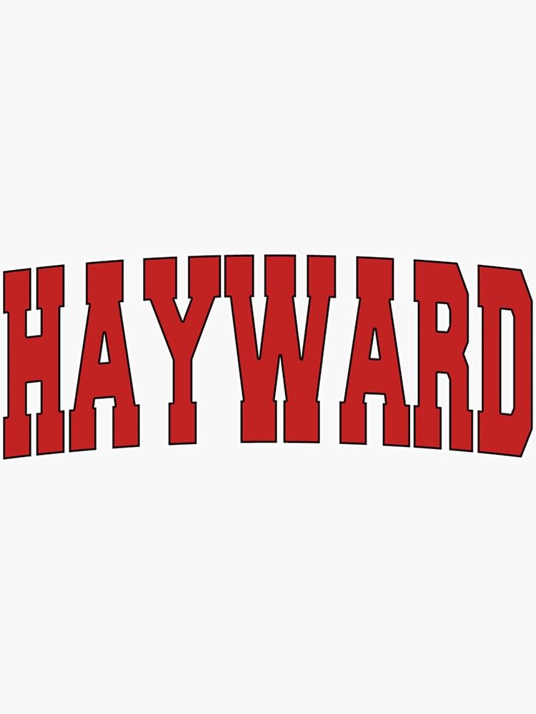 "HAYWARD CA CALIFORNIA Varsity Style USA" Sticker for Sale by ...