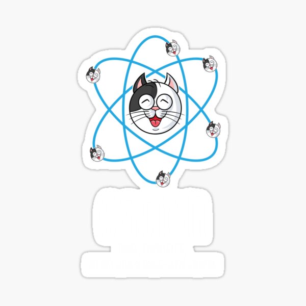 "Cation Cathode Ion Physics Nerd Joke Kitten Cat Definition Long Sleeve ...