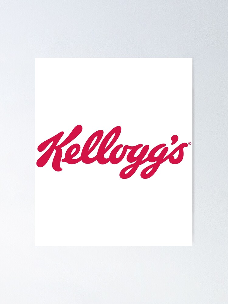 "Kellogg's Logo" Poster for Sale by JackobShp | Redbubble