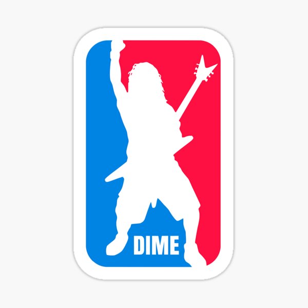 "Dime dimebag darrell sport logo" Sticker for Sale by EmilyEdmundson ...