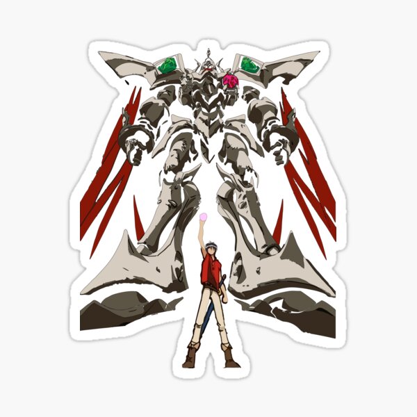 "Escaflowne and Van" Sticker for Sale by lman32 | Redbubble
