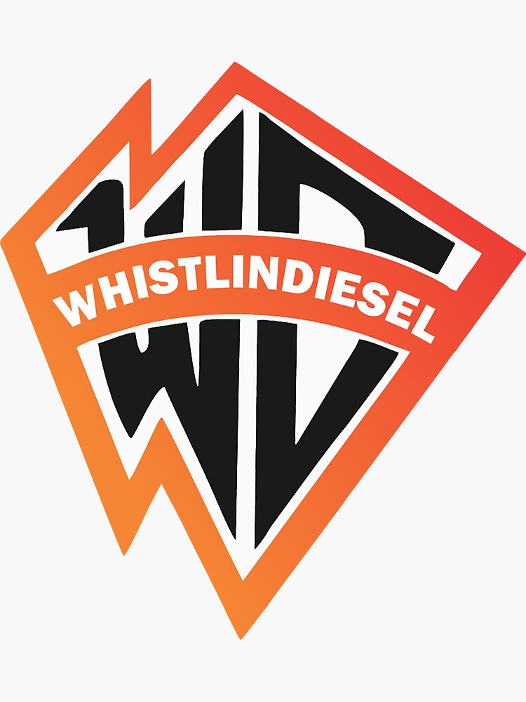 "Whistlin Diesel LOGO " Sticker for Sale by MahachokShopp | Redbubble