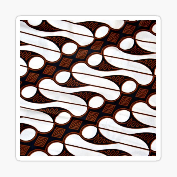 "Traditional Jogja Batik" Sticker for Sale by petramic | Redbubble