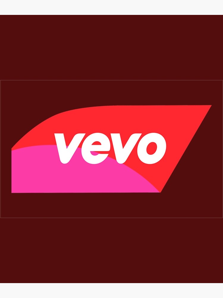 "Vevo logo " Poster for Sale by StewarGoldwin | Redbubble