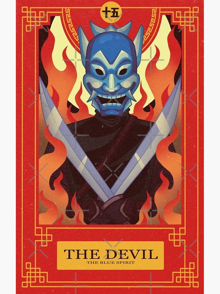 "Avatar the Last Airbender, the Blue Spirit" Poster for Sale by ...