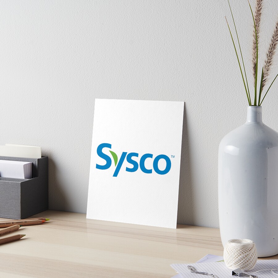 "Sysco Logo" Art Board Print for Sale by JackobShp | Redbubble