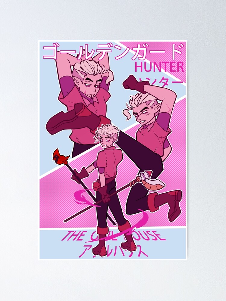 "Hunter Anime Poster " Poster for Sale by HipsterScum | Redbubble