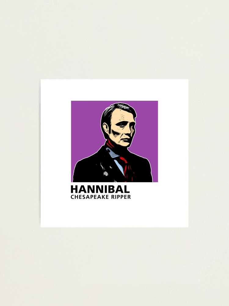 Lámina fotográfica «hannibal lecter el diseño del destripador de ...