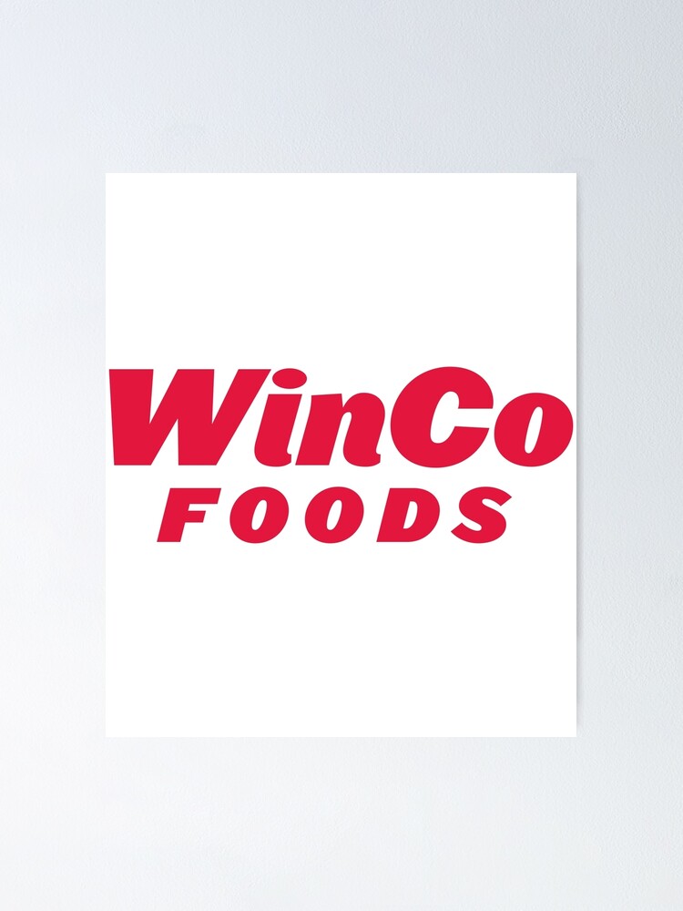 "WinCo Foods Logo" Poster for Sale by JackobShp | Redbubble