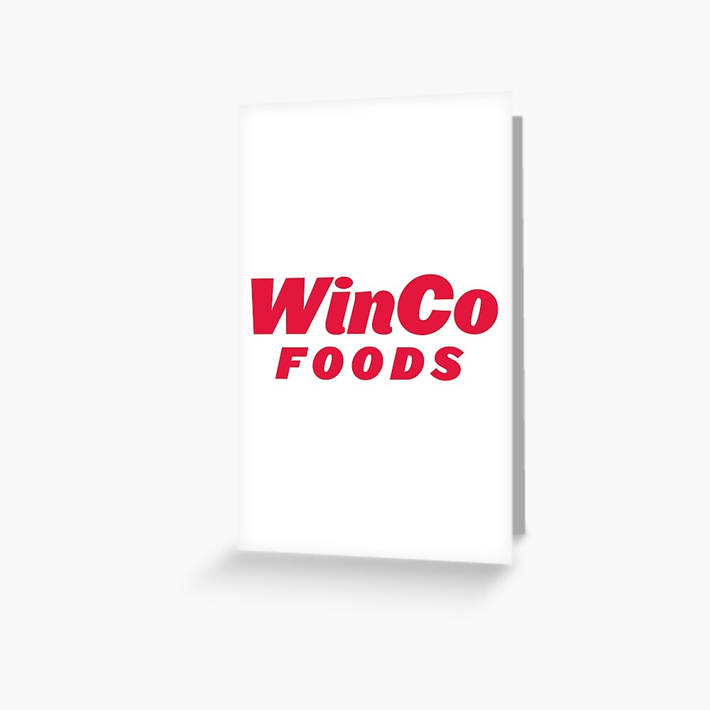 "WinCo Foods Logo" Greeting Card for Sale by JackobShp | Redbubble