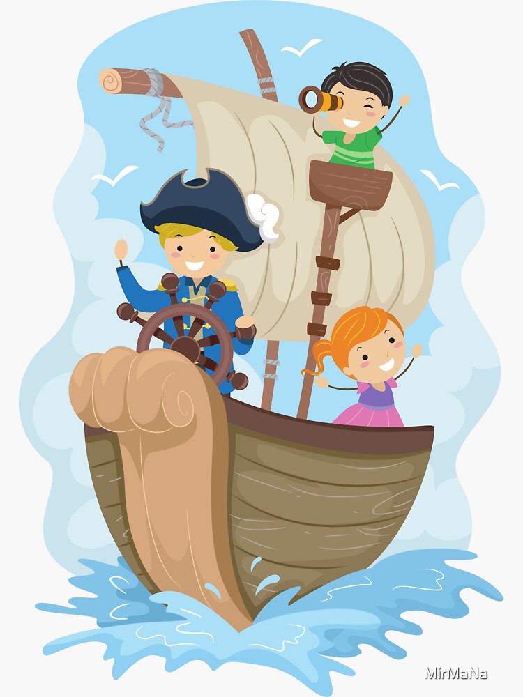 "Young Adventure Explorer " Sticker for Sale by MirMaNa | Redbubble