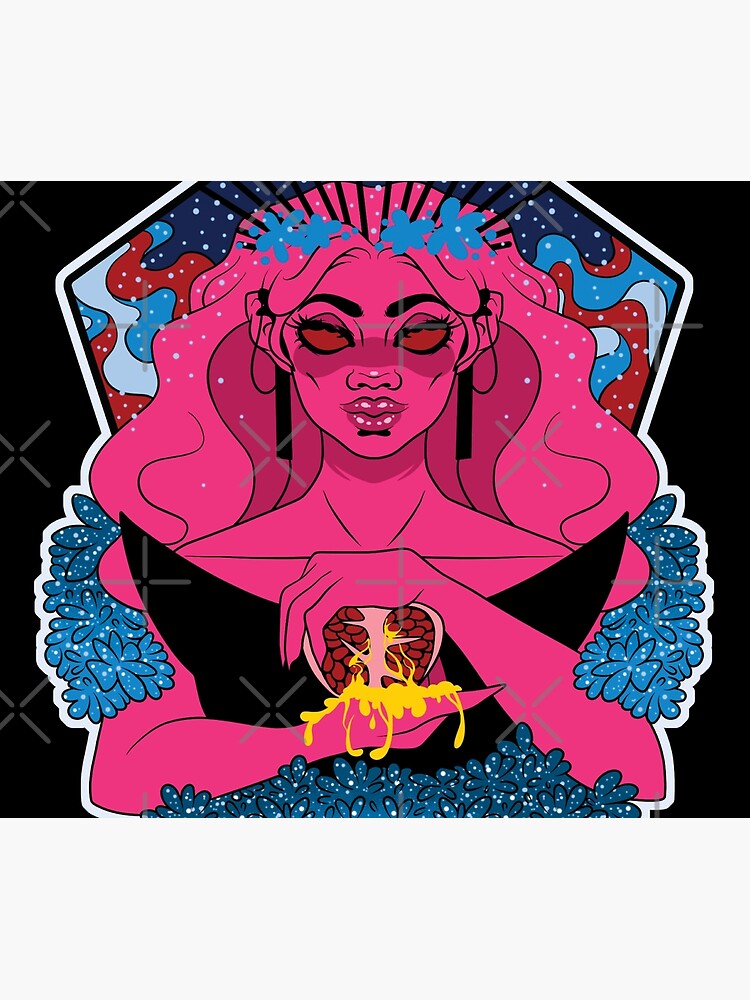 "The Dread Queen | Lore Underworld Greek Persephone Pomegranate Hades ...