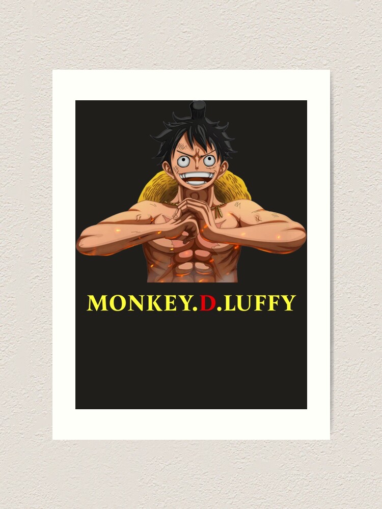 "One Piece Luffy" Art Print for Sale by rheahbj4janice | Redbubble