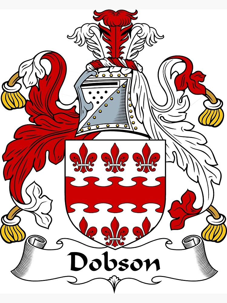 "Dobson " Poster by HaroldHeraldry | Redbubble