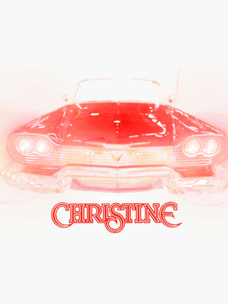 " Christine Horror Movie " Sticker for Sale by AtelierdeJolie | Redbubble