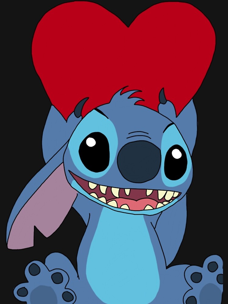 "CUTE HEART lilo and stitch FACE" Photographic Print for Sale by ...