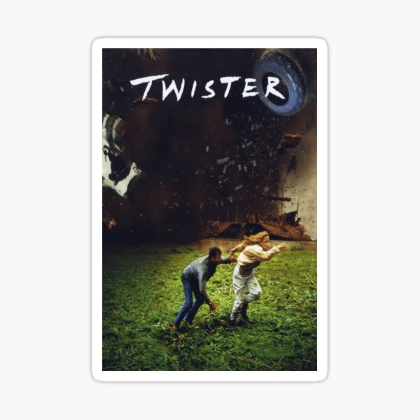 "Twister 1996 Movie Solid Color Casual Sports" Sticker for Sale by ...