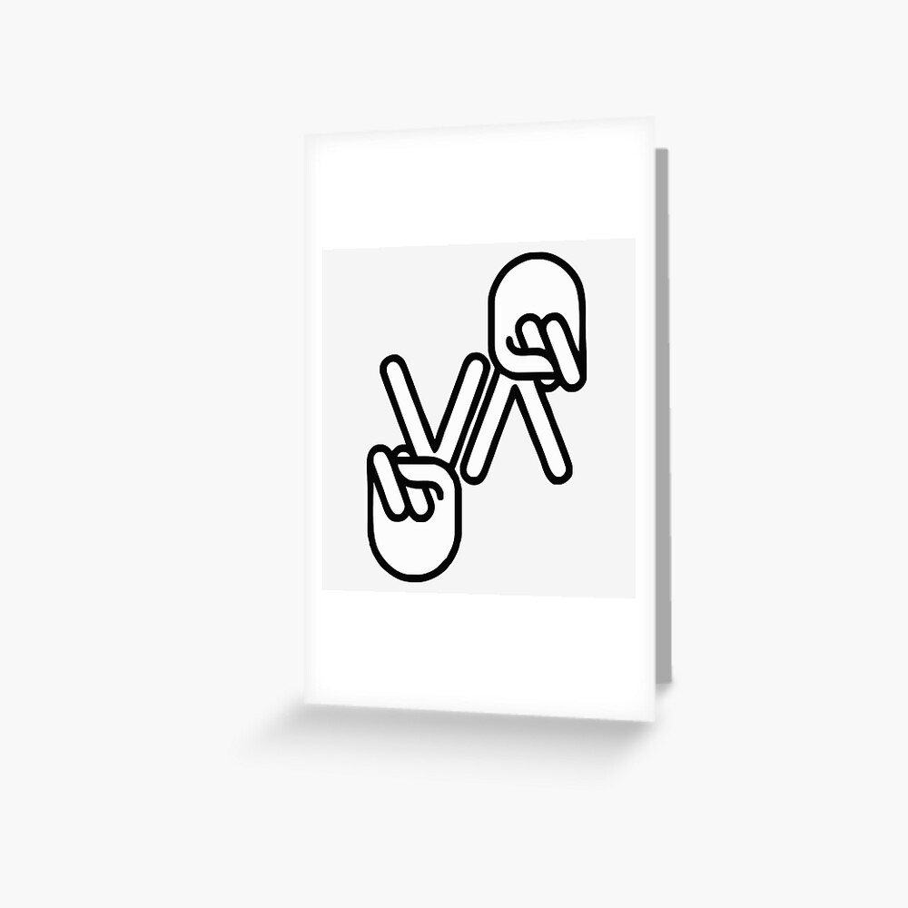 "Vape Nation - Hand symbol" Greeting Card for Sale by lindnerhoff ...