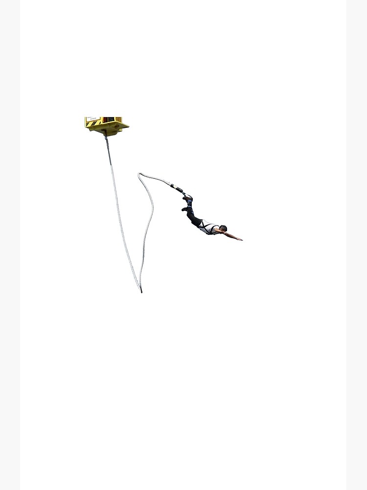 "Bungee Jumping " Poster for Sale by GRATULACJE | Redbubble