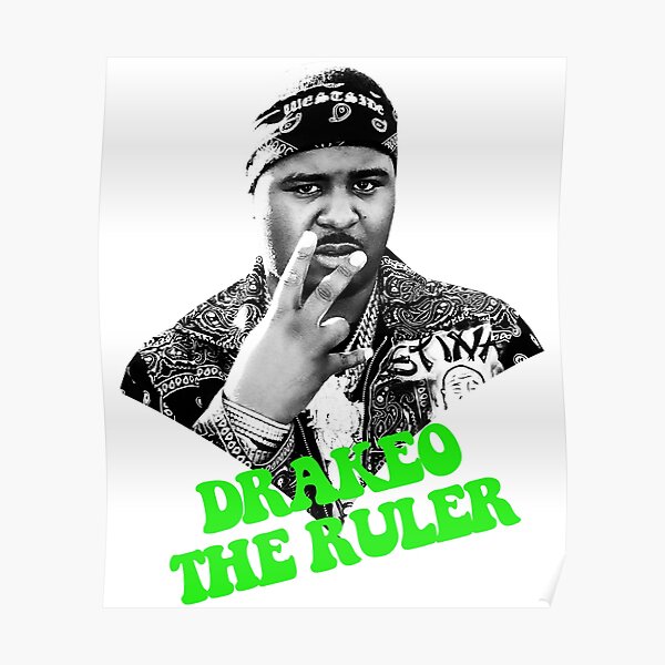 "Men Women Limited Edition Portrait Drakeo The Ruler Art Cute ...