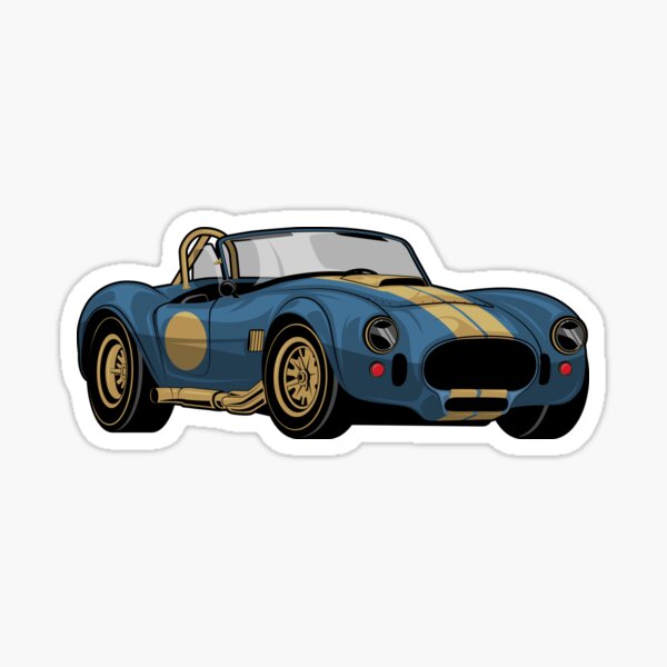 "Shelby Cobra 427 Legend Still Alive" Sticker for Sale by ikhzky ...