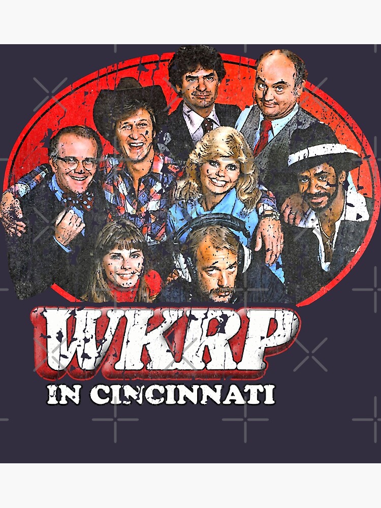 "WKRP In Cincinnati Vintagee Music Vintage" Poster for Sale by ...