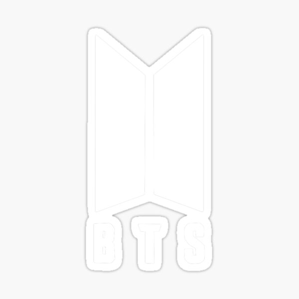 "BTS logo" Sticker for Sale by TheGraphicgirl | Redbubble