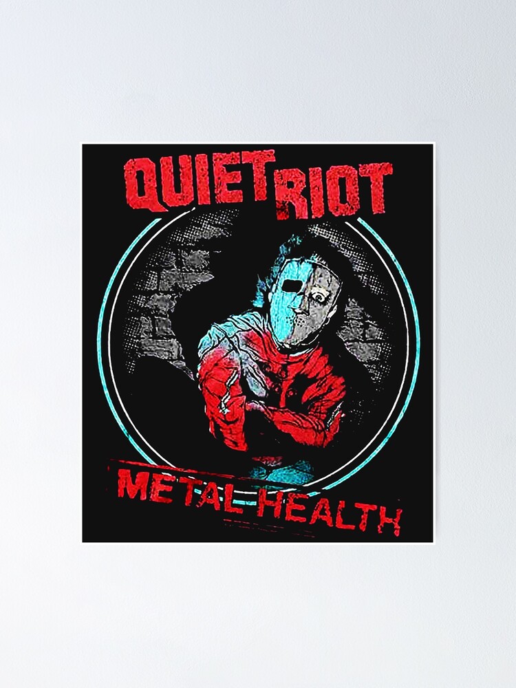 "Quiet riot" Poster for Sale by ihawfordl1 | Redbubble