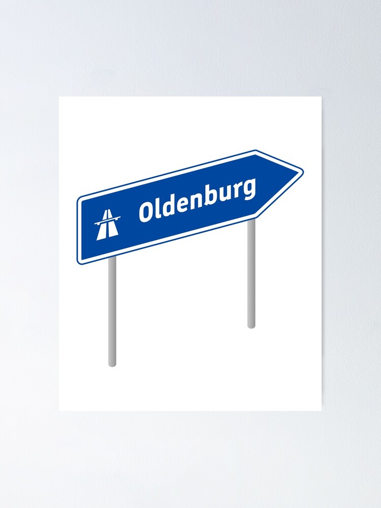 "Oldenburg" Poster for Sale by WordsMaps | Redbubble