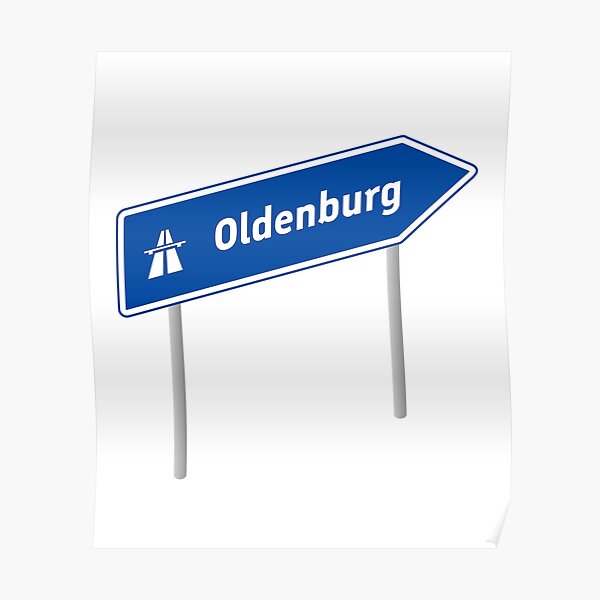 "Oldenburg" Poster for Sale by WordsMaps | Redbubble