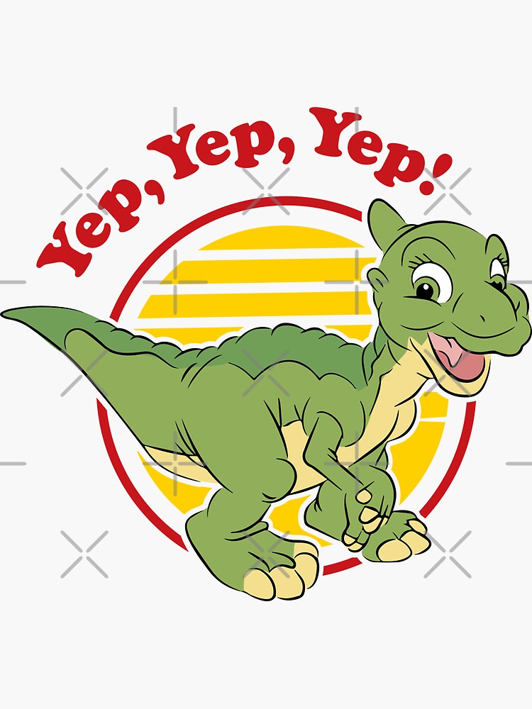 "Ducky Yep Yep Yep" Sticker for Sale by PixelBuilder | Redbubble