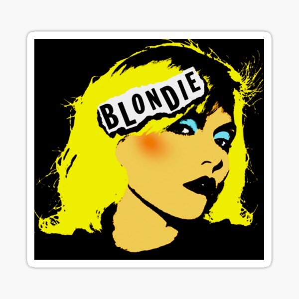 "design blondie(colection alifah)" Sticker for Sale by hebetswdjanicer ...