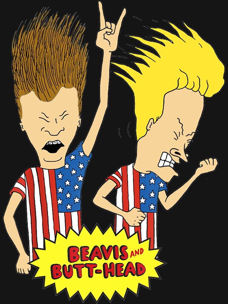 "Beavis and Butthead Rock Out Us Flag Beavis and Butt-head E ...