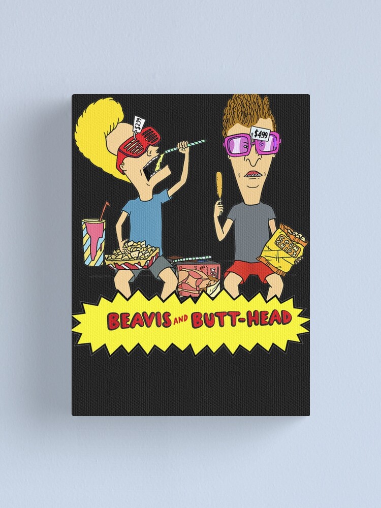 "Beavis and Butthead Snacks On The Curb Logo Beavis and Butt-head E ...