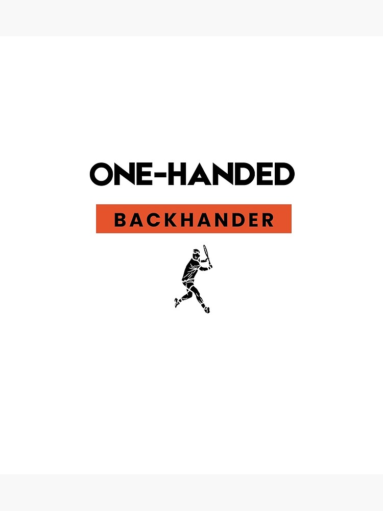 "Tennis BackHand" Poster for Sale by wartsbrazil | Redbubble