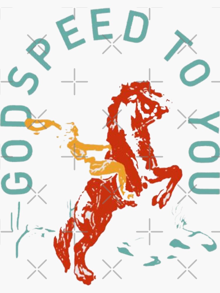 "Bob Dylan - God Speed To You" Sticker for Sale by osamaseedhom | Redbubble