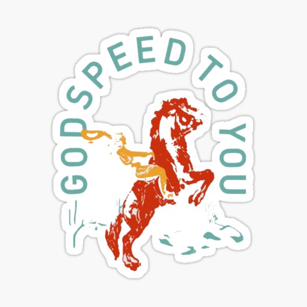 "Bob Dylan - God Speed To You" Sticker for Sale by osamaseedhom | Redbubble