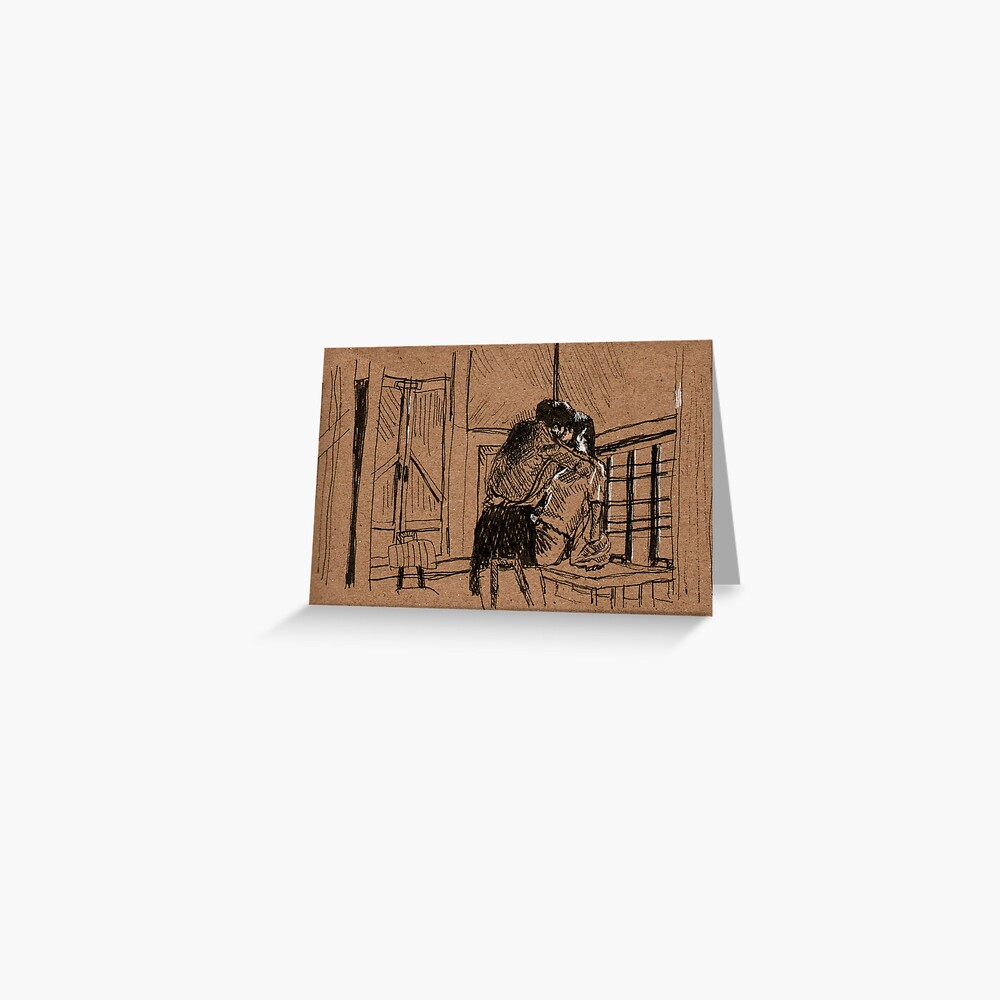 "Nevertheless Nabi Jaeon Songkang Sohee - Lost kiss" Greeting Card for ...