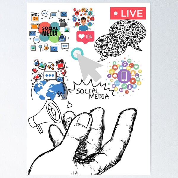 Social Awareness Poster Media Artssbcc Social Media Metrics Poster: