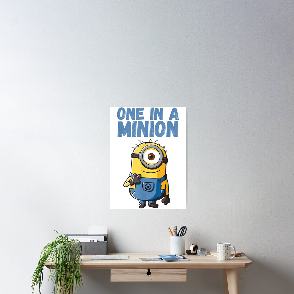 "Minion Drawing" Poster for Sale by Joanna-Asia | Redbubble