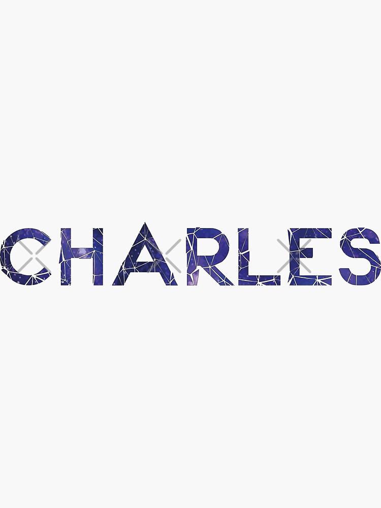"CHARLES Name I - My name is CHARLES - typography name - Galaxy Vibe ...