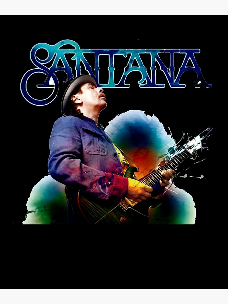 "Carlos Santana World Tour" Poster for Sale by IrmaDahlberg | Redbubble