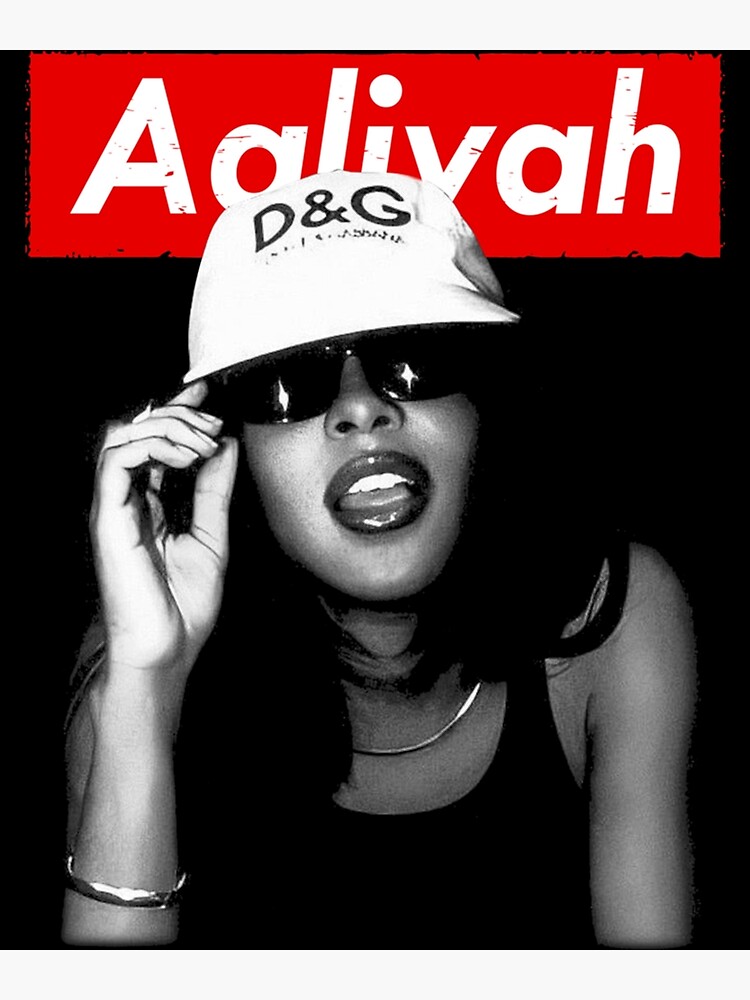 "AALIYAH " Poster for Sale by BenjaminHandick | Redbubble