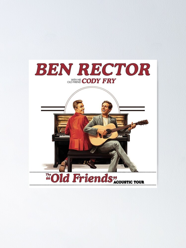 "Ben Acustic Music Rector Logo" Poster for Sale by ommeral54 | Redbubble