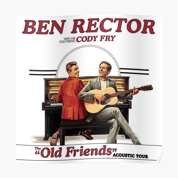 "Ben Acustic Music Rector Logo" Poster for Sale by ommeral54 | Redbubble