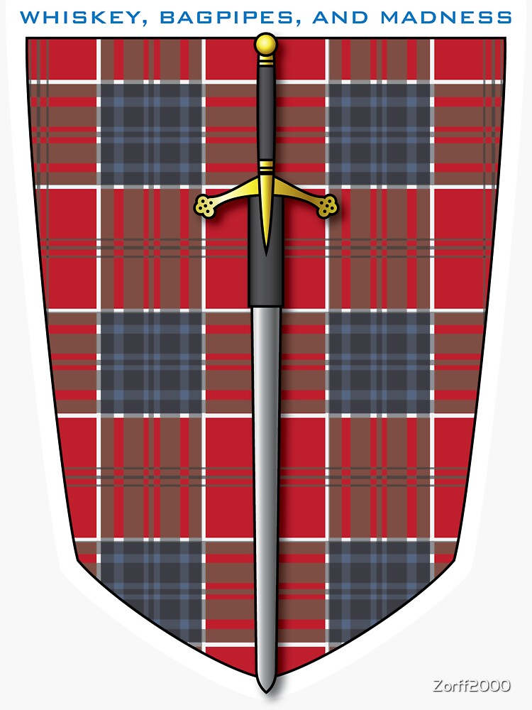 "Northwind Highlanders Motto" Sticker for Sale by Zorff2000 | Redbubble